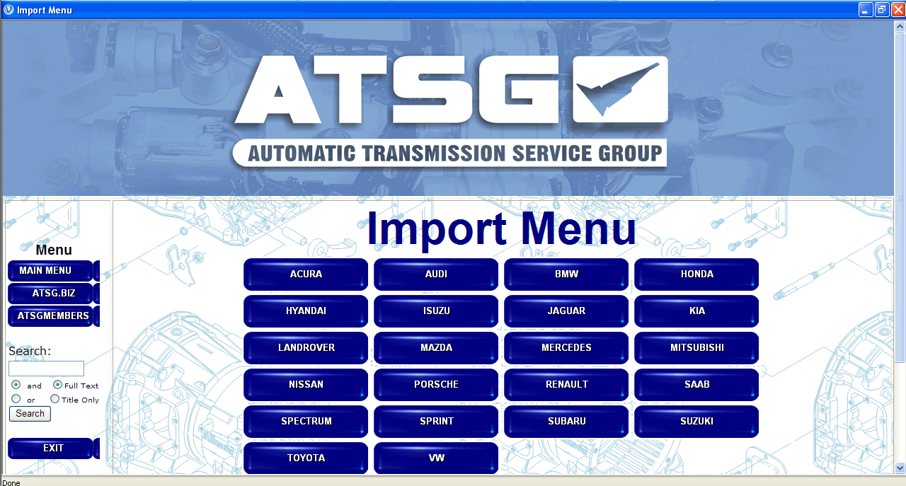 ATSG 2017, automatic transmission repair manuals, ATSG 2012 ATSG 2011 ...