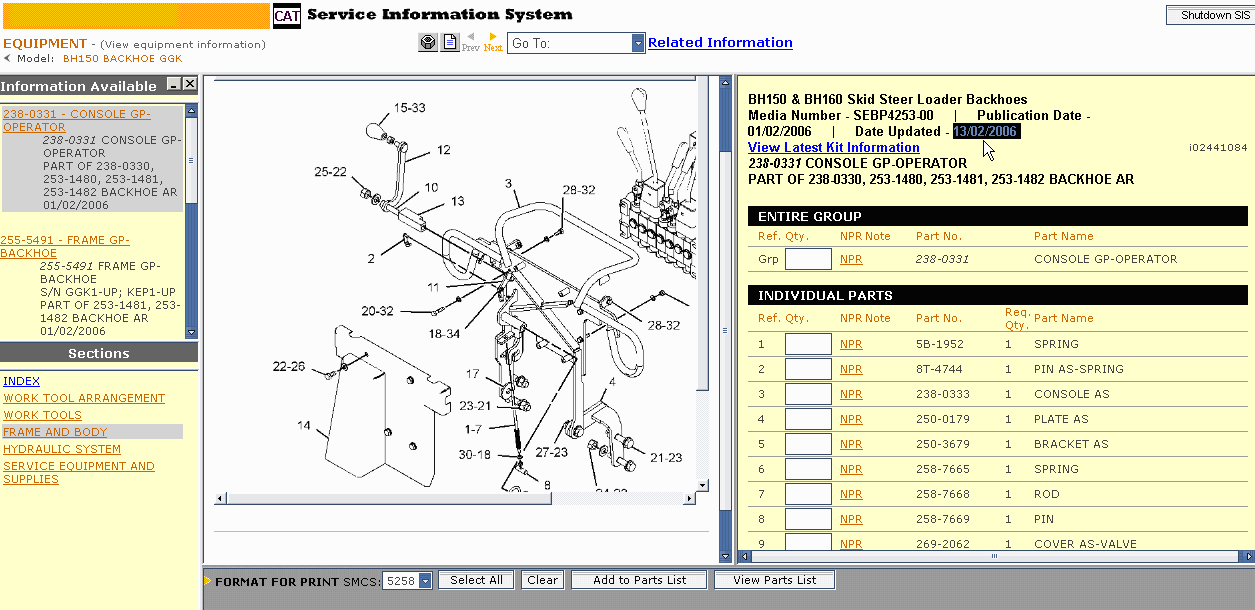 Caterpillar SIS 2022, CAT spare parts catalogues, Caterpillar repair ...