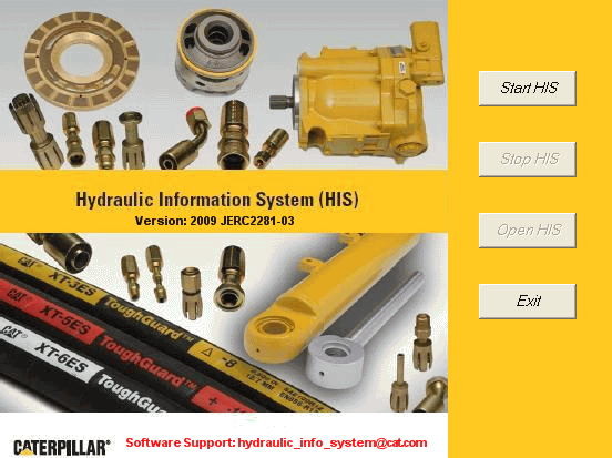 Caterpillar Hydraulic Informations System (HIS), Caterpillar HIS ...