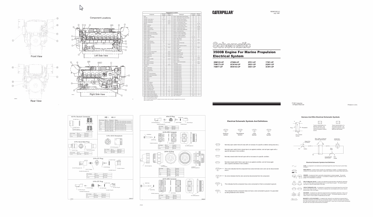 Caterpillar Electrical Schematics, wiring schematics collection for ...
