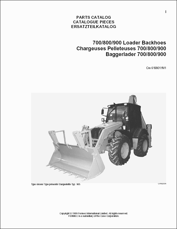Fermec 700/800/900, 700/800/900 Loader Backhoes, Farmec Fermac farmac ...