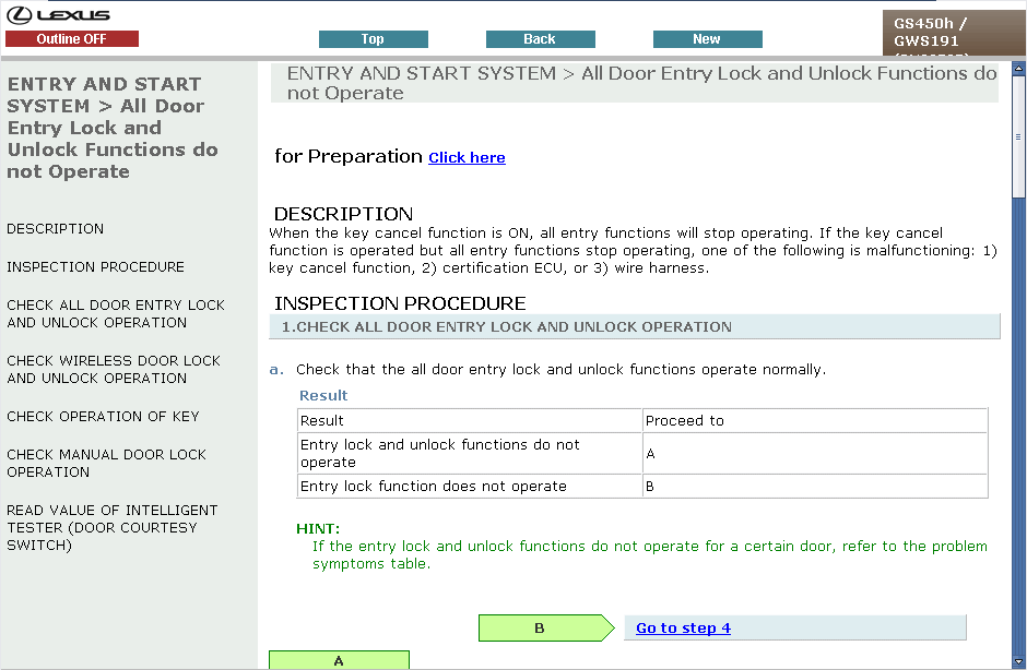 Lexus GS 450h (GWS191), 02/2006-->08/2008, Lexus Repair Manual, Lexus ...