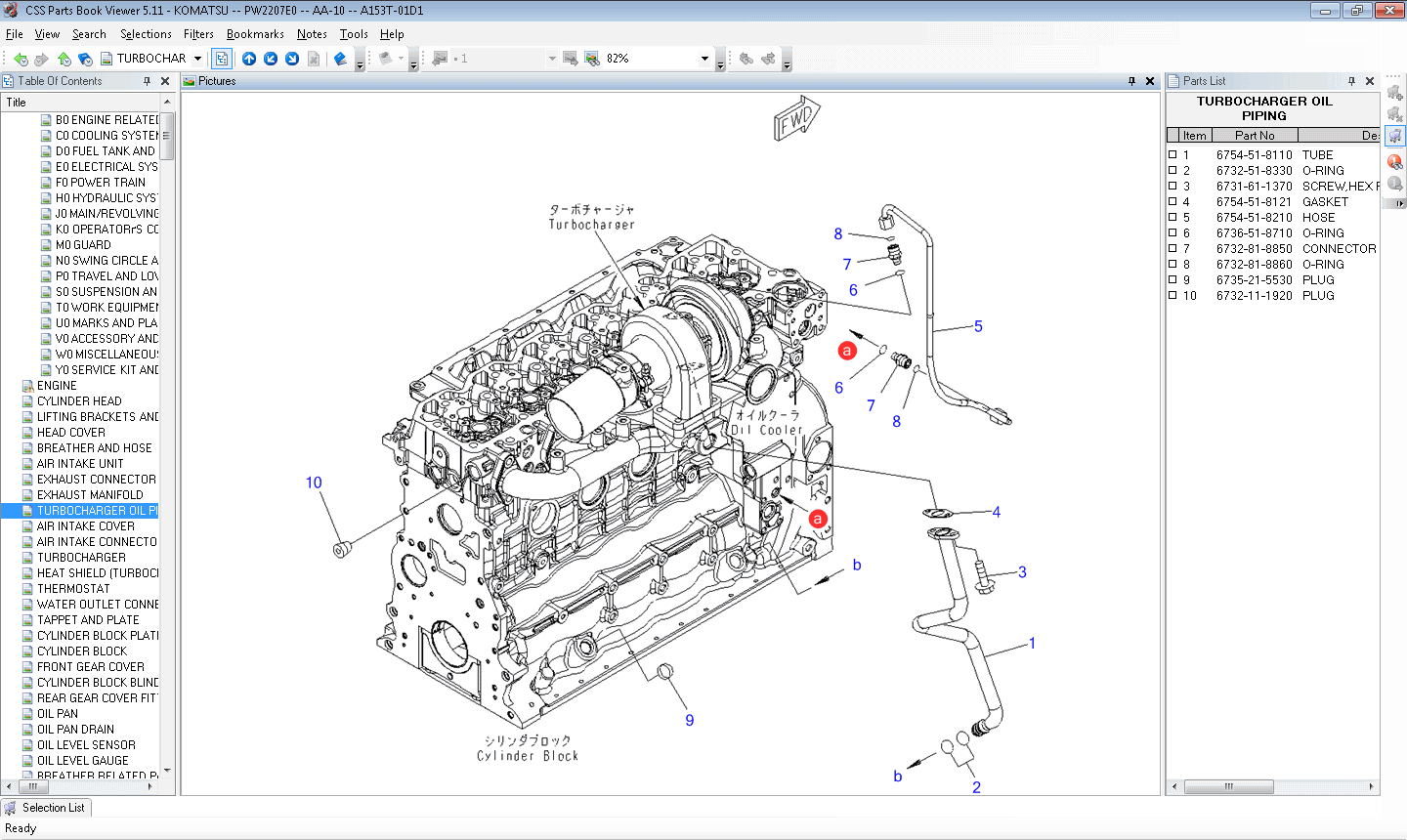 Komatsu Italy, spare parts catalog for Komatsu Italy, KOMATSU spare ...