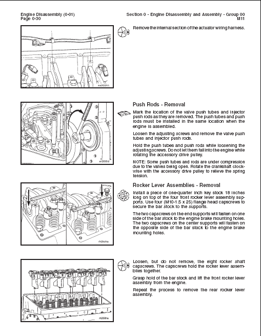 Cummins Engine Series M11, Shop Manual Cummins M11 Series Engines, PDF ...