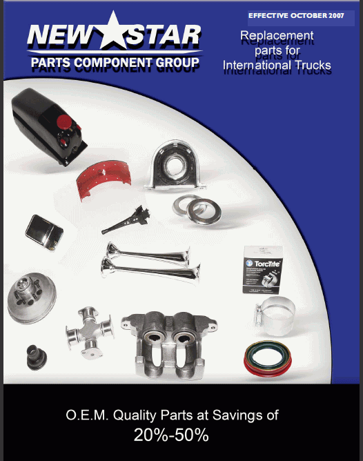 New Star Parts Component Group, spare parts catalog for buses and ...