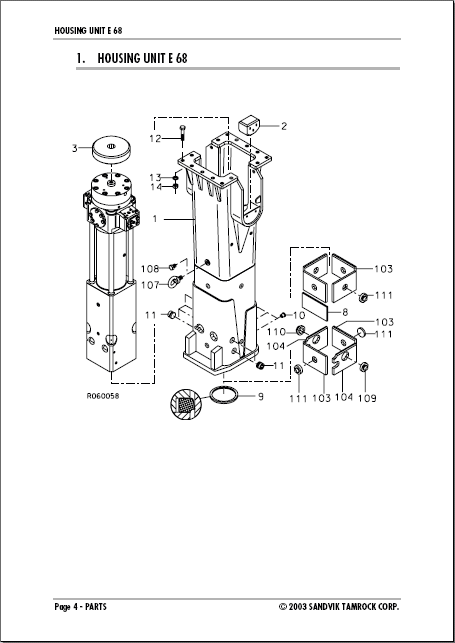 Rammer Hydraulic Breakers, spare parts catalogs and service manuals for ...