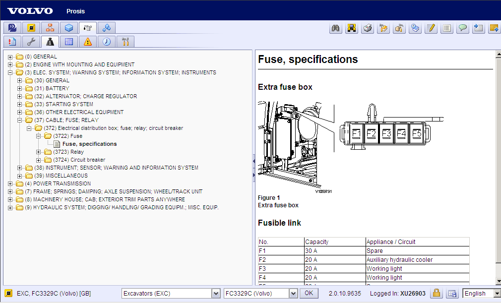Volvo PROSIS 2023 parts + repair, original spare parts catalog and full ...