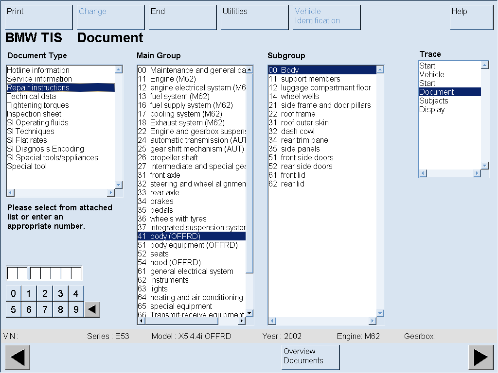BMW TIS English, Repair Manual, diagnostics, bodywork and other repair ...