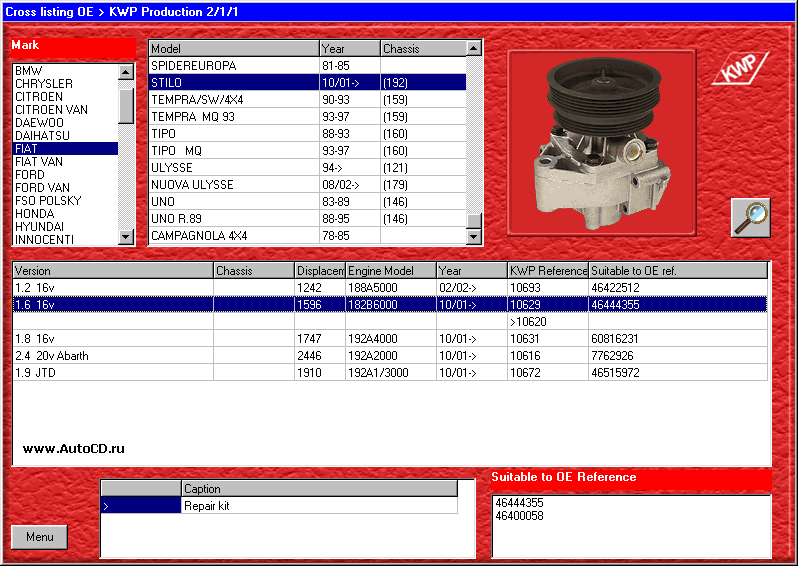 KWP, Spare Parts Catalogs - EPC, Service Manual, Workshop Manuals ...