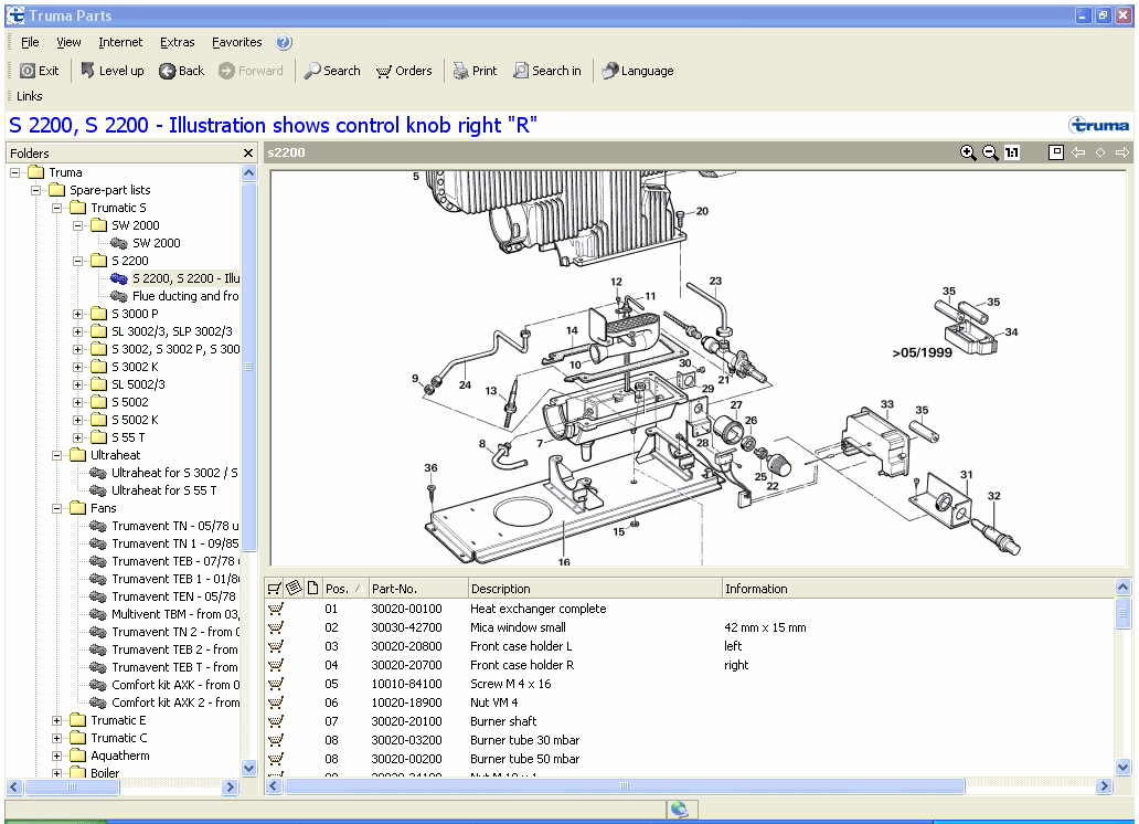 Truma Parts, Spare Parts Catalogs - EPC, Service Manual, Workshop Manuals, Service Information ...